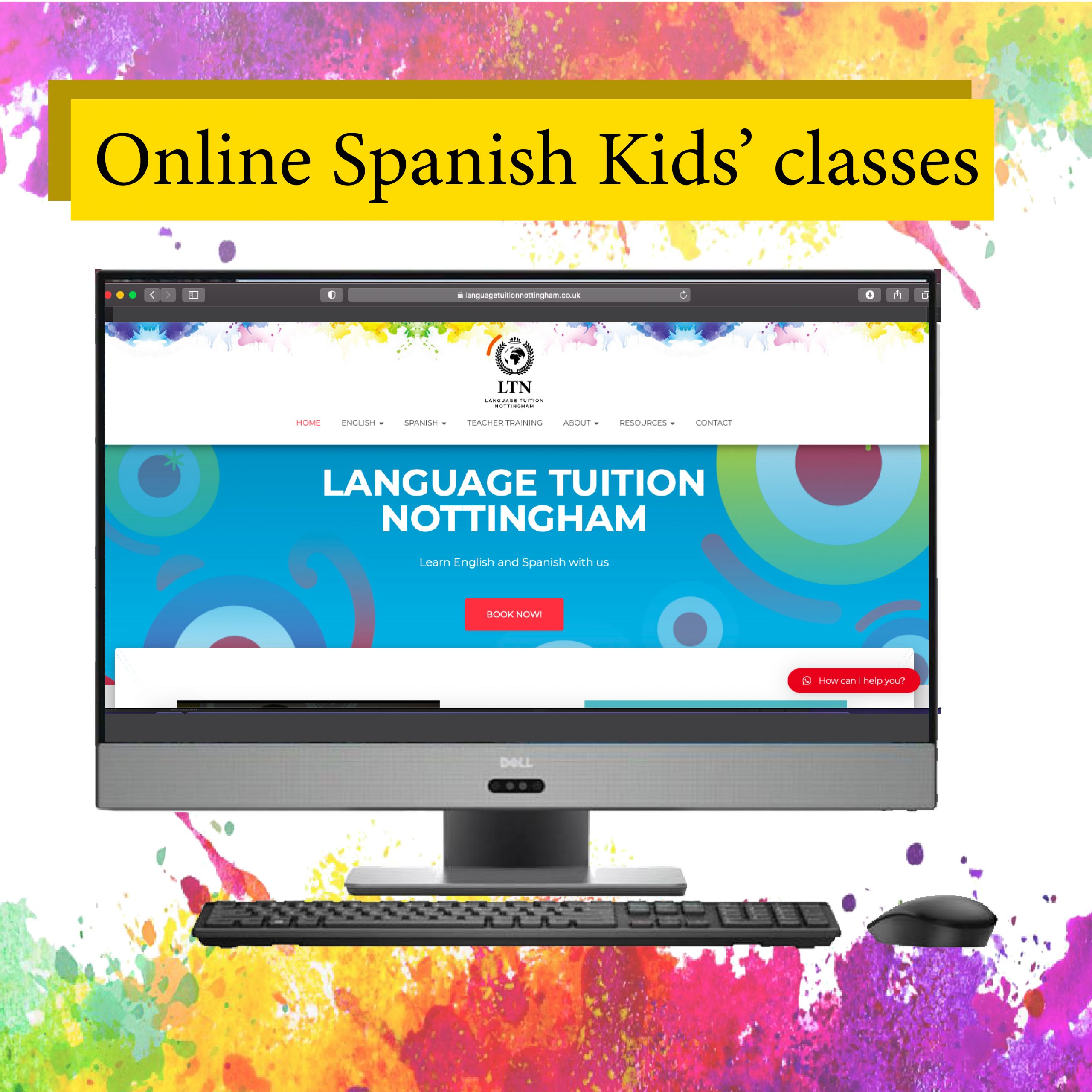 Online Spanish kids’ classes – Language Tuition Nottingham